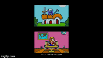 Wario Eating Chocolate! - Imgflip