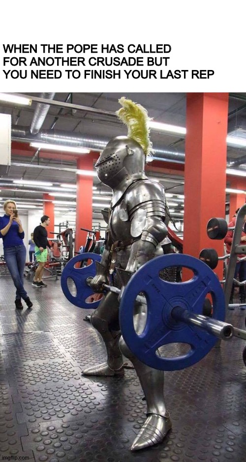 Knight gym - Imgflip