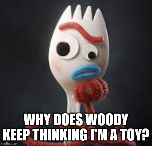 Forky thinking - Imgflip