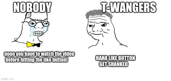 Wow a meme about our great community as T-wangers - Imgflip