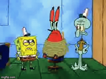 Squidward Slaps Mr. Krabs - Imgflip