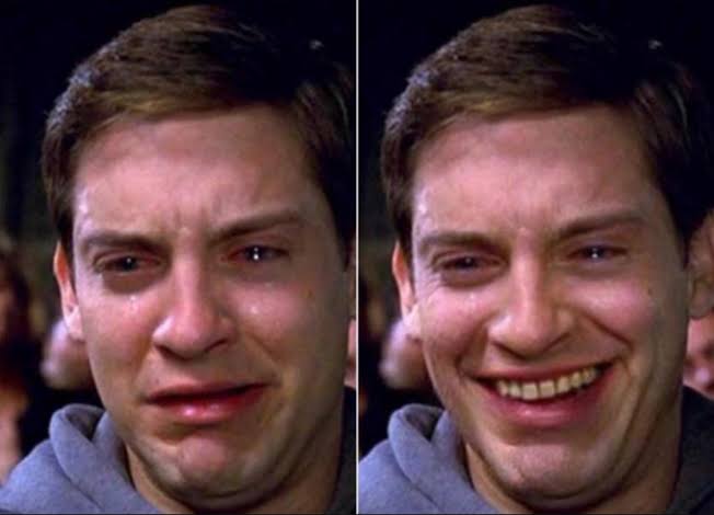 Spiderman Crying Blank Template Imgflip