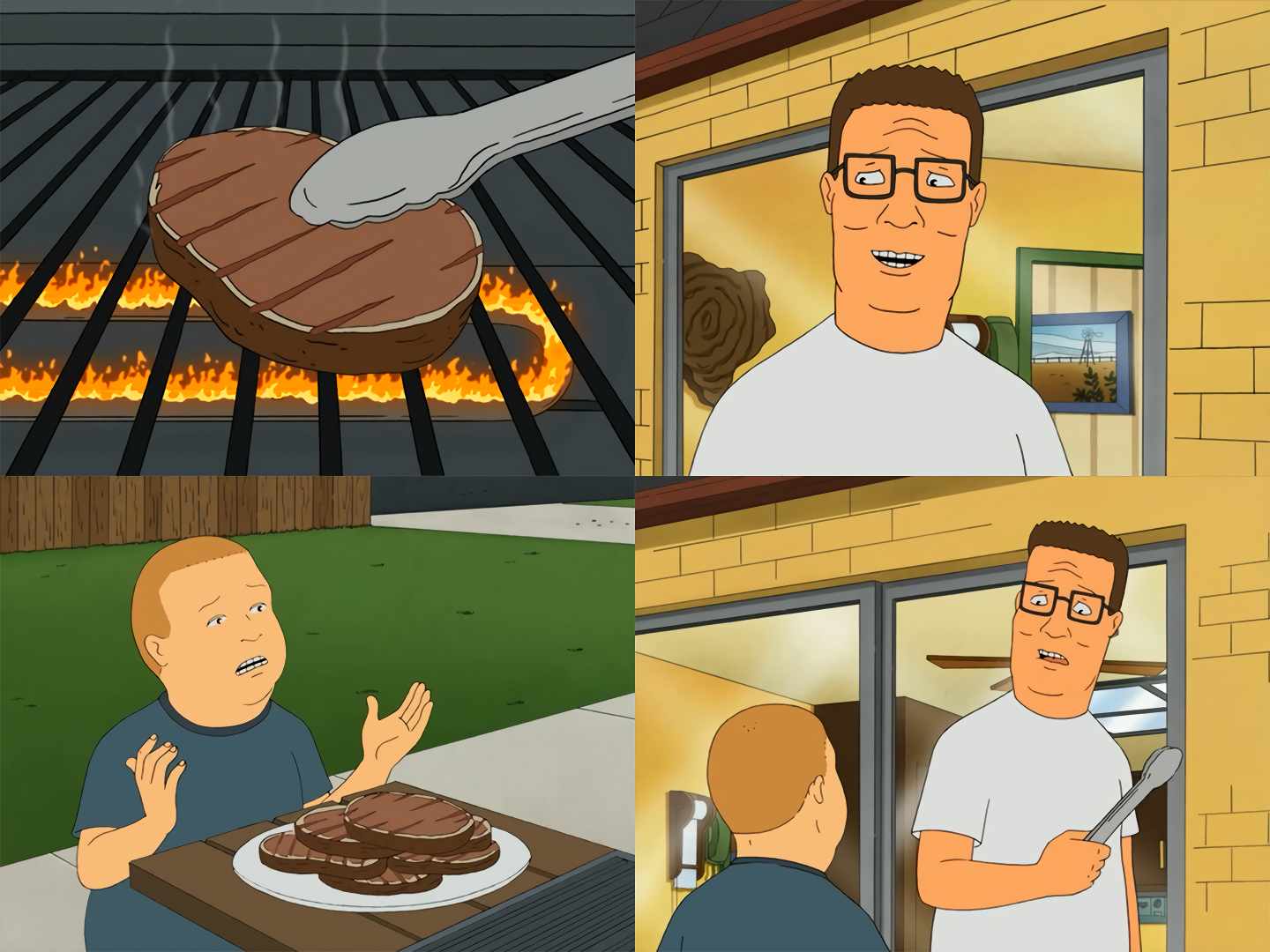 King Of The Hill Meme Template