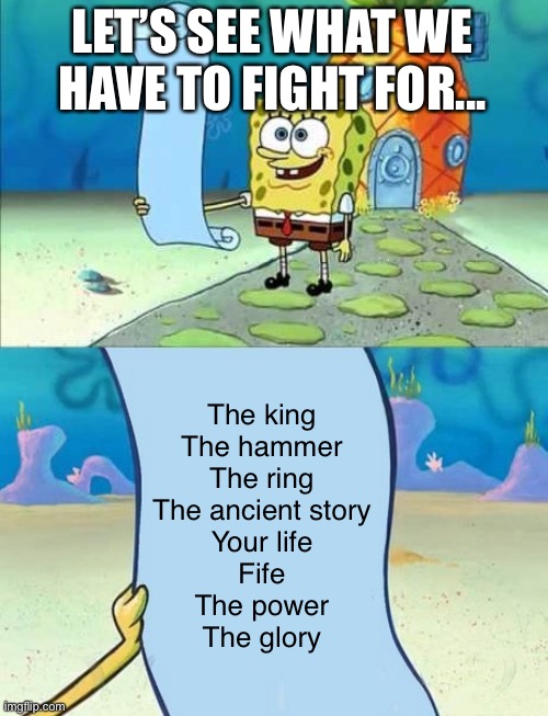 Why am I fighting all the foes before me again? - Imgflip