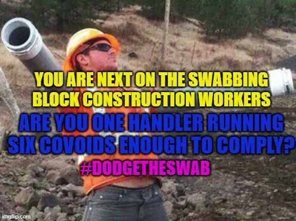 Double arm construction worker - Imgflip