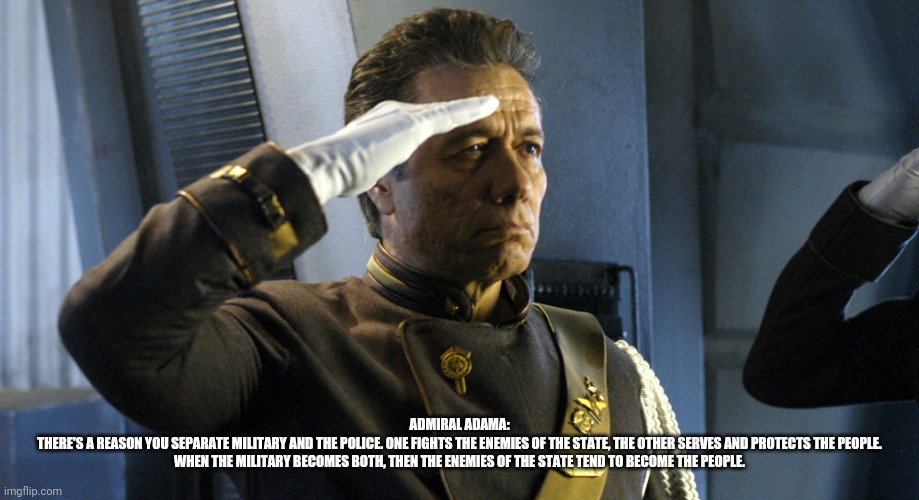 Admiral Adama Salute - Imgflip