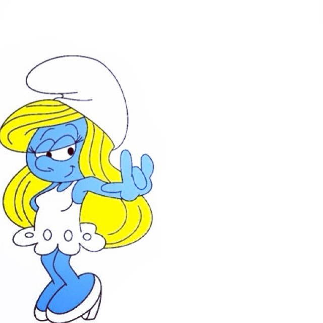 Smurfette Blank Template - Imgflip