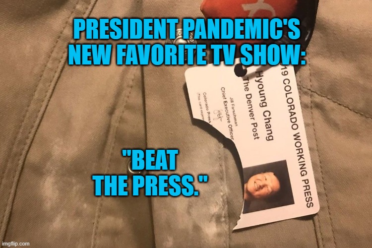 Beat The Press - Imgflip