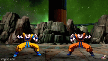 base goku ultimate attack - Imgflip