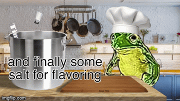 Cooking With Froggo Part 3 - Imgflip