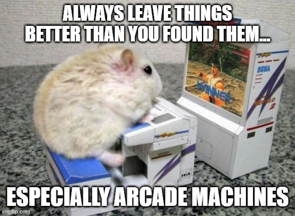 hamster arcade - Imgflip