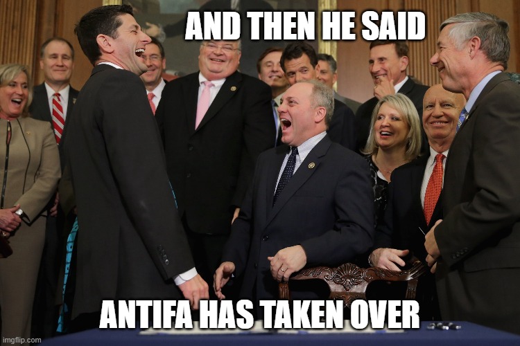 ANTIFA Has Take Over - Imgflip