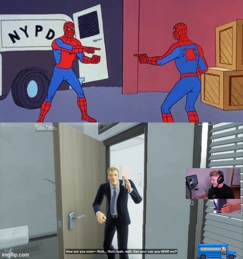 Image tagged in spider man double - Imgflip