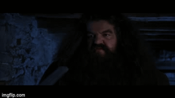 Hagrid Bends Dursley's gun - Imgflip