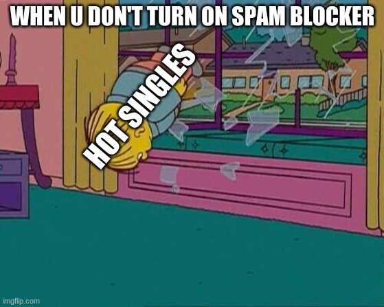 Simpsons Jump Through Window - Imgflip