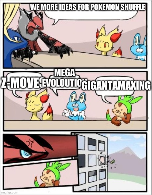 Pokemon board meeting - Imgflip