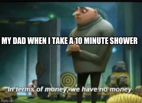 In terms of money - Imgflip