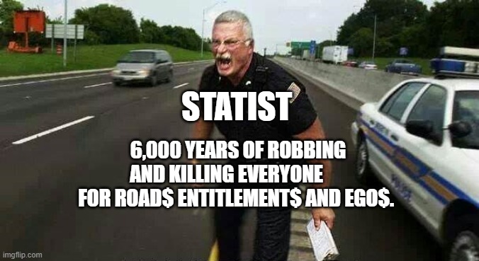 Cop Yelling Screaming in Street Road - Imgflip