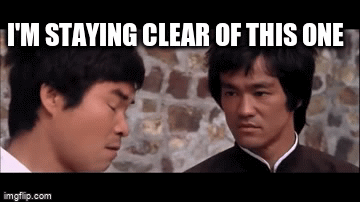 Staying Clear of this - Imgflip