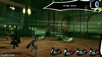 [Persona 5] Queen's All-Out Attack - Imgflip