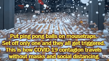 On Youtube, search for "mouse traps and ping pong balls." This one has ...