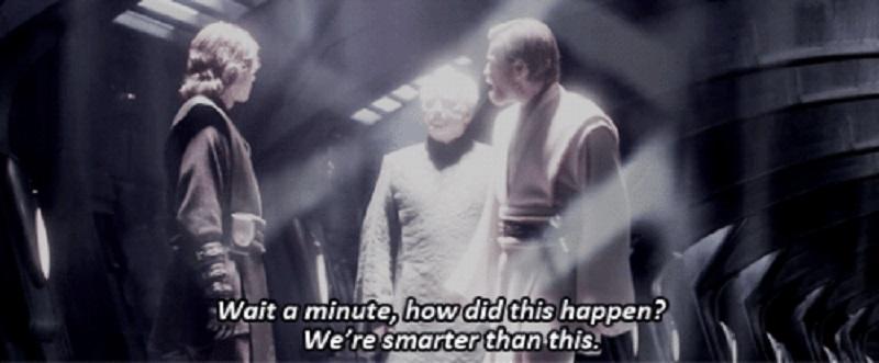 Anakin And Obi wan Blank Template Imgflip