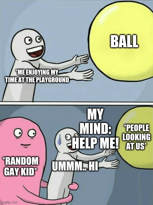 Running Away Balloon Meme - Imgflip