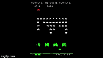 Space Invaders Arcade Game - Imgflip