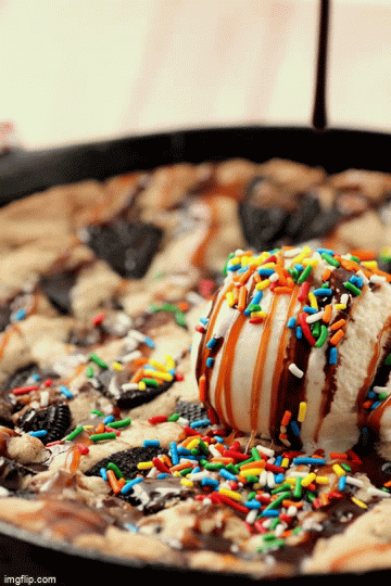 Oreo cookie dough Pizookie - Imgflip