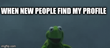 When new people find my Profile. - Imgflip