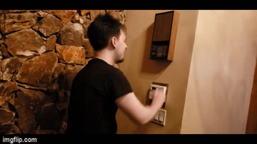 Doorbell man - Imgflip