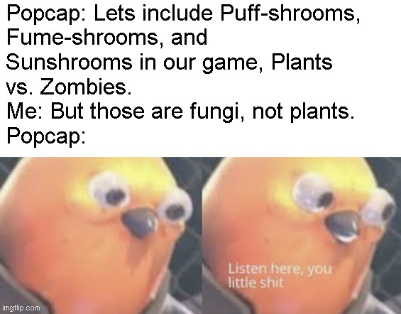 Fungi vs. Zombies - Imgflip