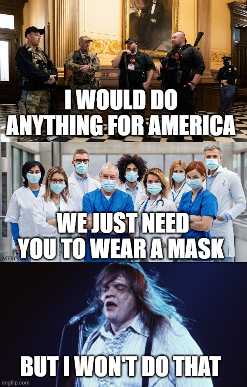 face mask protest - Imgflip