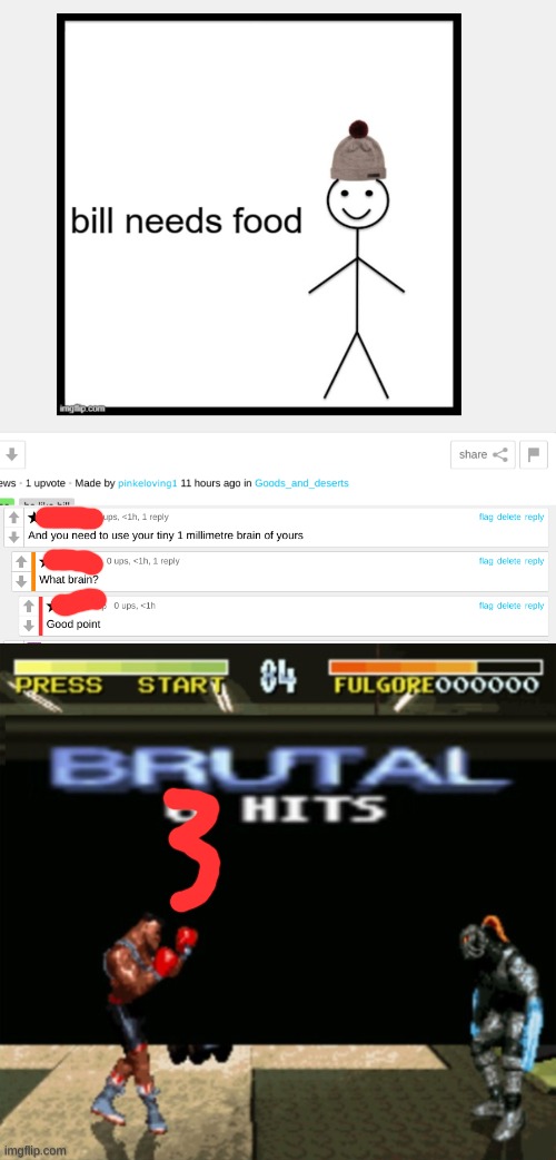 Image tagged in brutal combo - Imgflip