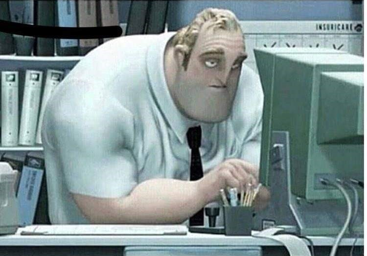 Mr Incredible At Work Blank Template Imgflip