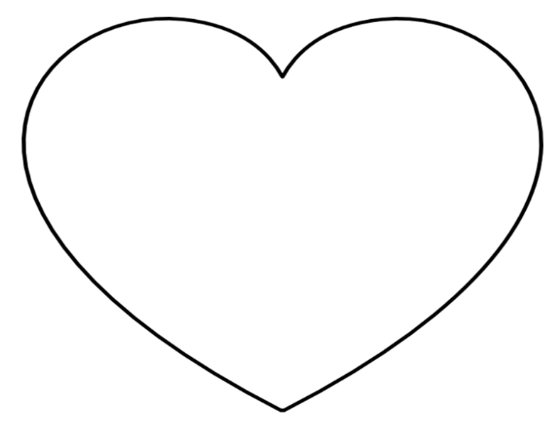 I Heart Blank Template