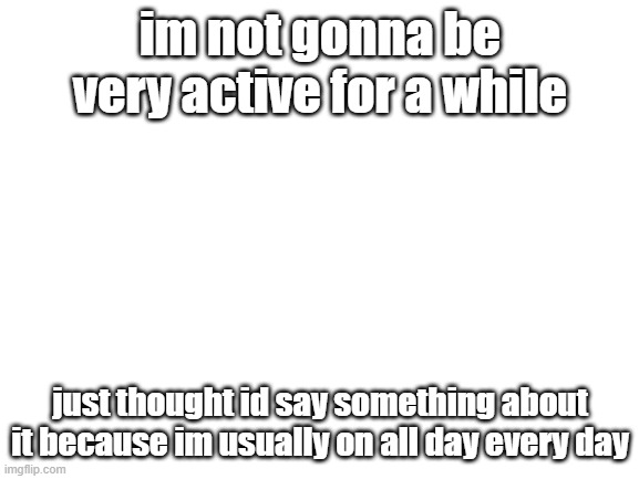 Blank White Template - Imgflip