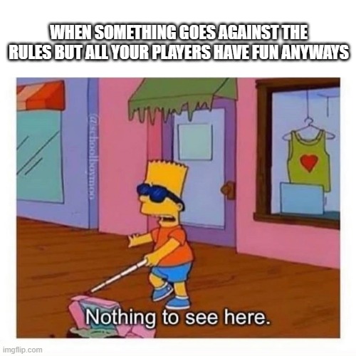 live and die by the rule of cool - Imgflip