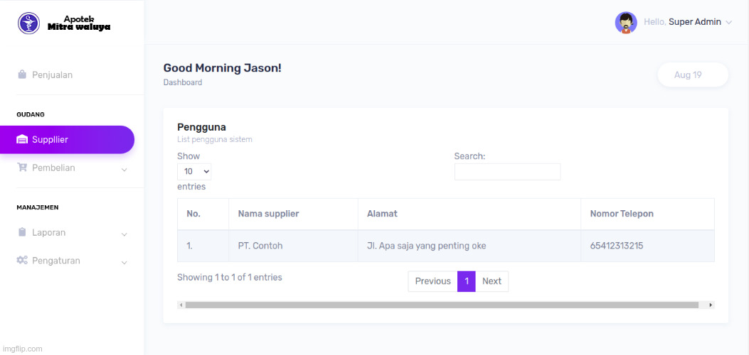GitHub - denisyordanp/Apotek-POS: Pengembangan aplikasi POS sederhana ...