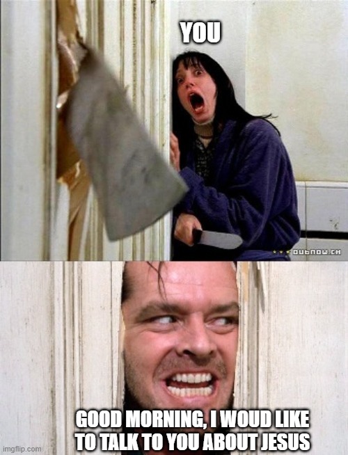 Here s Johnny Meme Template