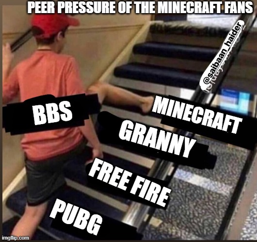 Skipped the stairs - Imgflip