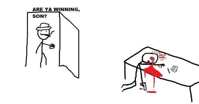 Are Ya Winning son Blank Template Imgflip