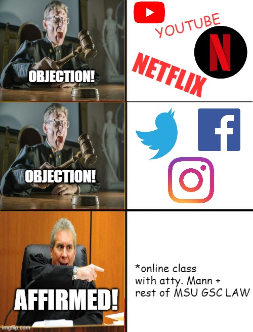 Online Law School - Imgflip