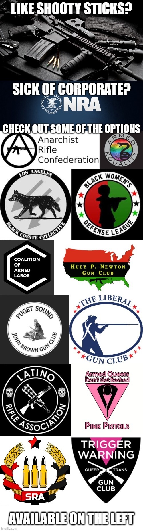 Sponsored by NRA - Imgflip