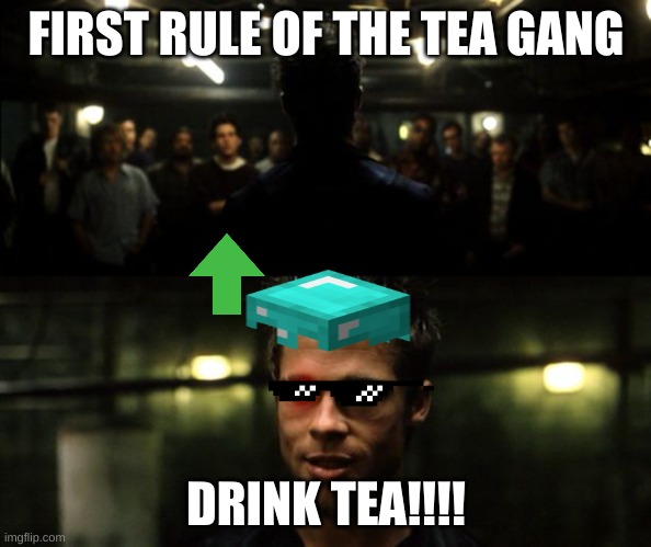 First rule of the Fight Club - Imgflip