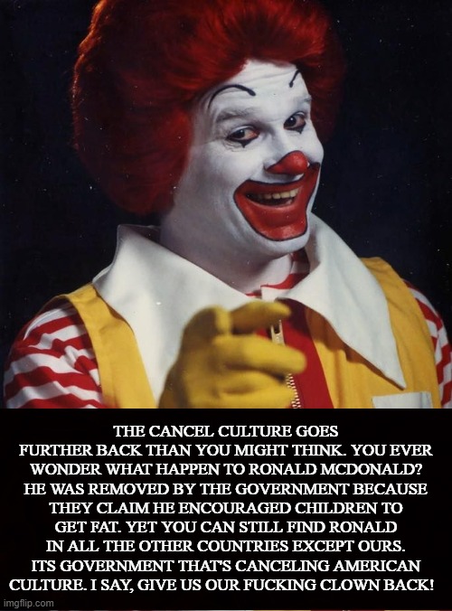 An American Clown - Imgflip