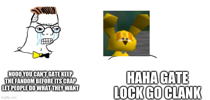 base on a true that will lead the fandom to civil war some day - Imgflip