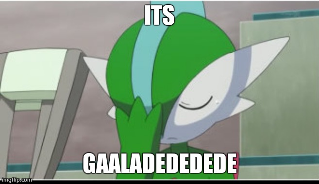 Image tagged in emerald the gallade - Imgflip