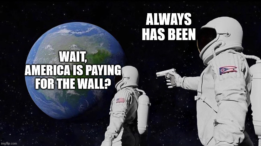 astronaut meme always has been template - Imgflip