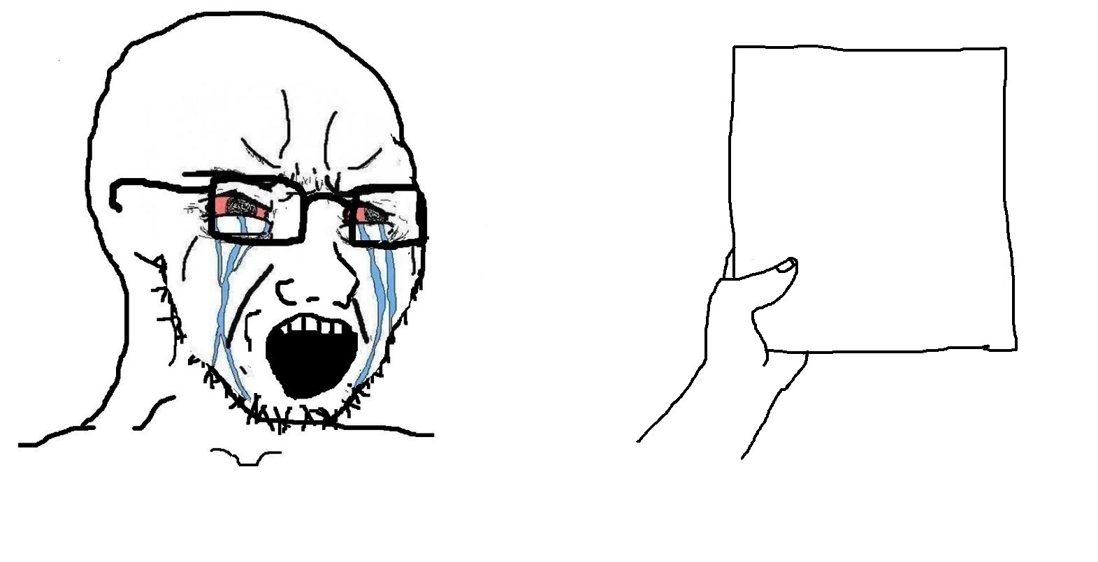 Angry Soy Boy Blank Meme Blank Template Imgflip